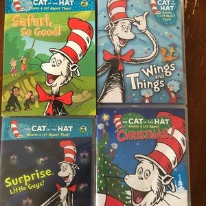 Media | Dr Seuss Dvd Collection With 4 Entertaining Dvds | Poshmark